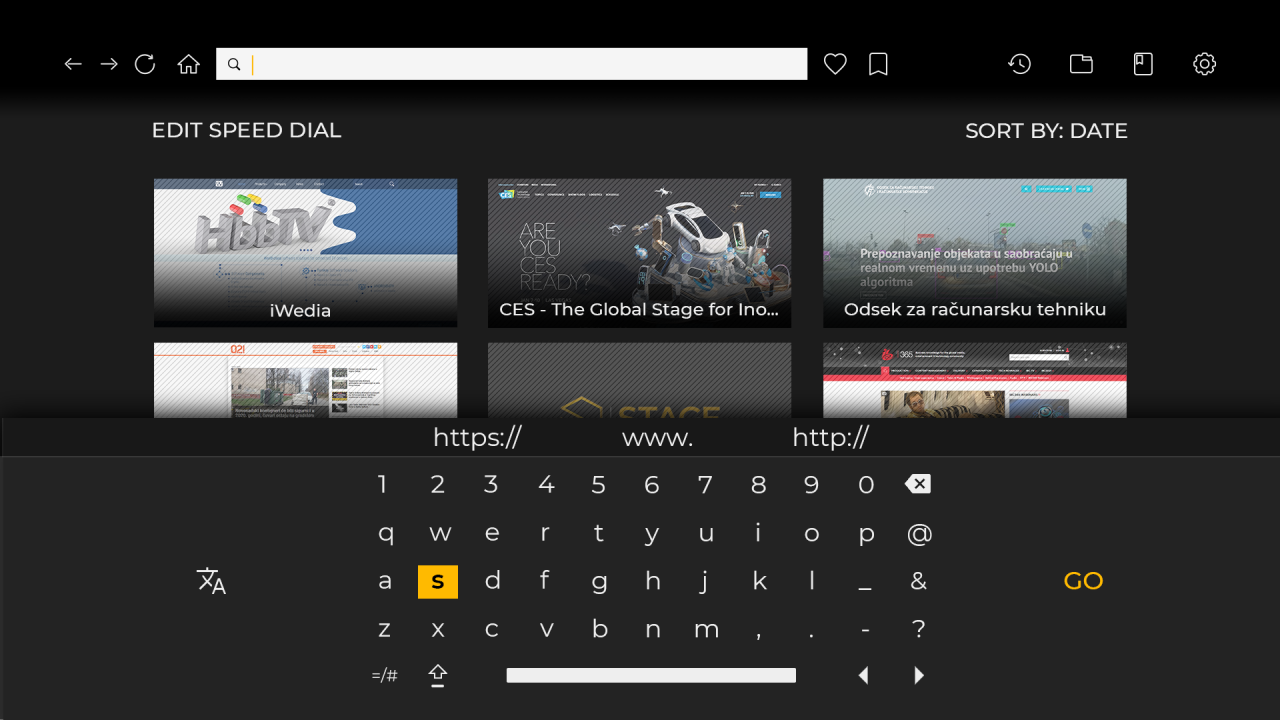 Value built on opensource Teatro TV Browser - RT-RK